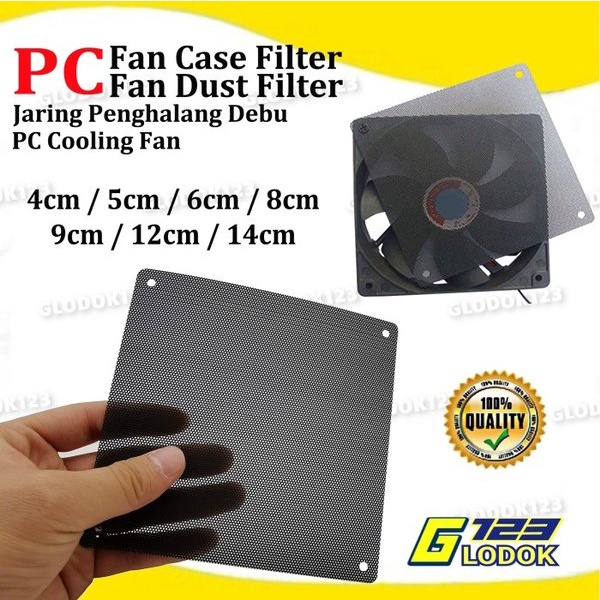 Jual PC CPU Computer Fan Dust Filter Penyaring Debu Kipas Casing ...