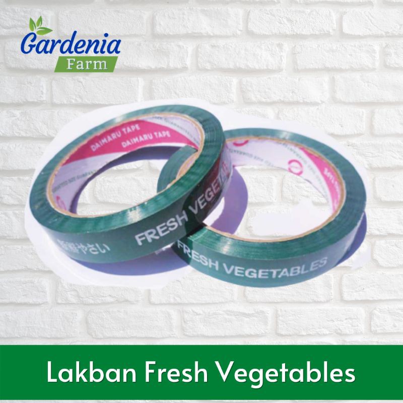 Jual Lakban/isolasi Fresh Vegetable (18 mm x 1,8 cm) | Shopee Indonesia