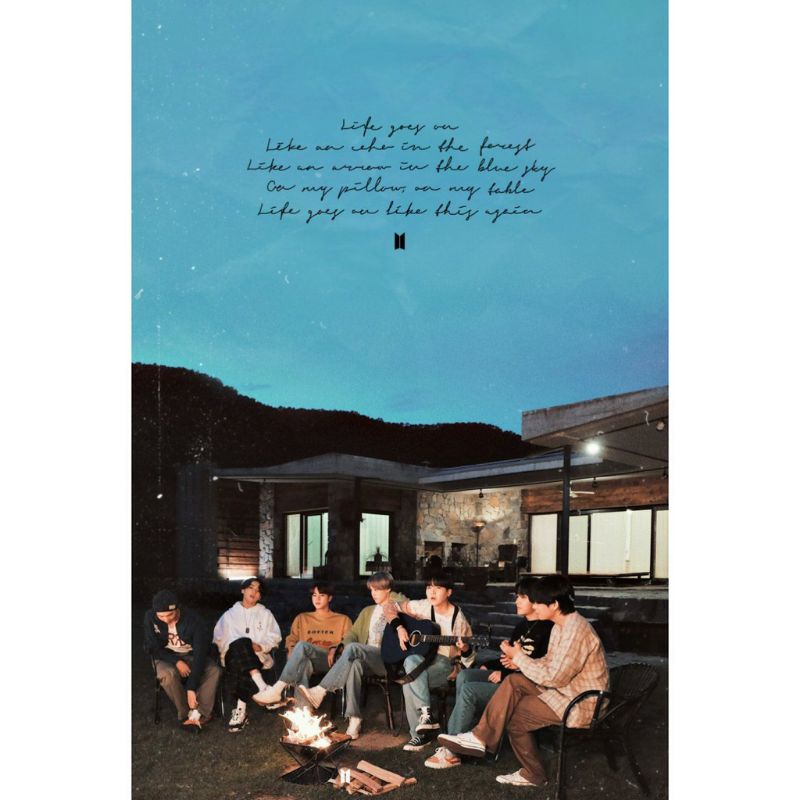 Jual Poster papan BTS All Member Custom gambar walldecor | Shopee Indonesia
