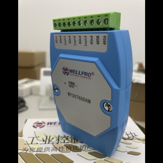 Jual Modbus Rtu Analog Output Module 3 Channel Current Output 4-20Ma | Shopee Indonesia