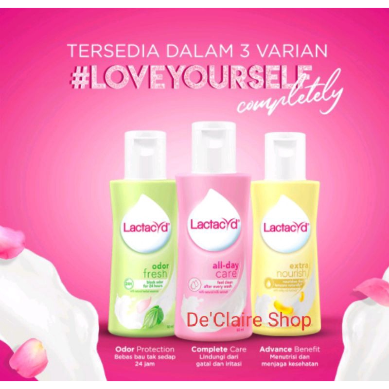 Jual Lactacyd Feminine Hygiene All Varian 60ml | Shopee Indonesia