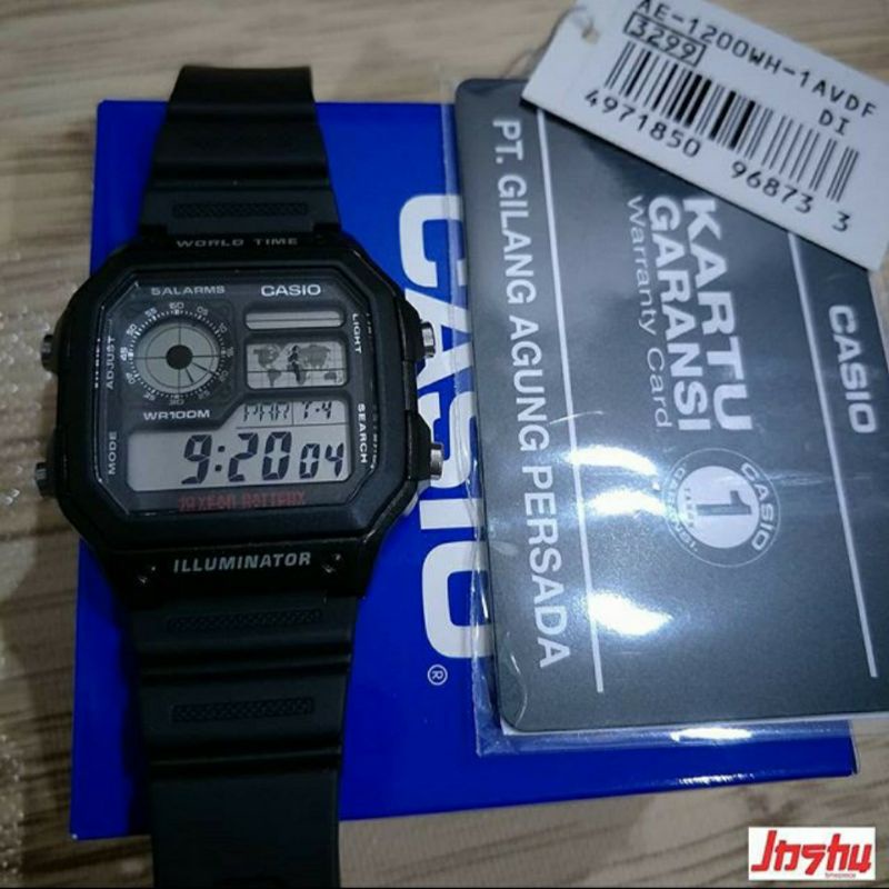 Jual Original Casio AE-1200WH-1AVDF | Shopee Indonesia