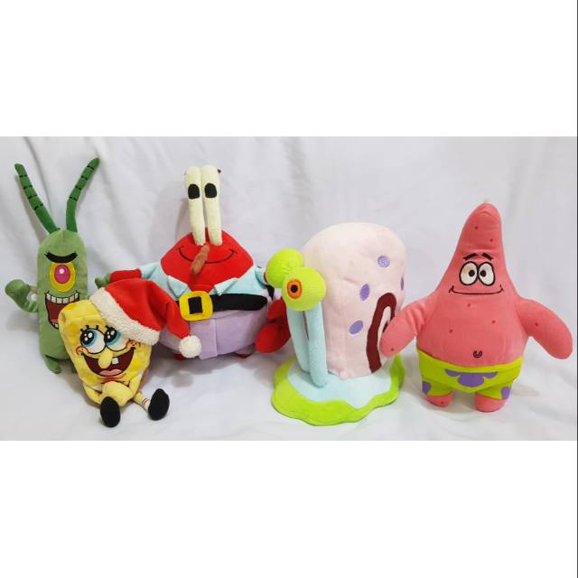 Jual Boneka keluarga spongebob Ori ty dan nickelodeon | Shopee Indonesia