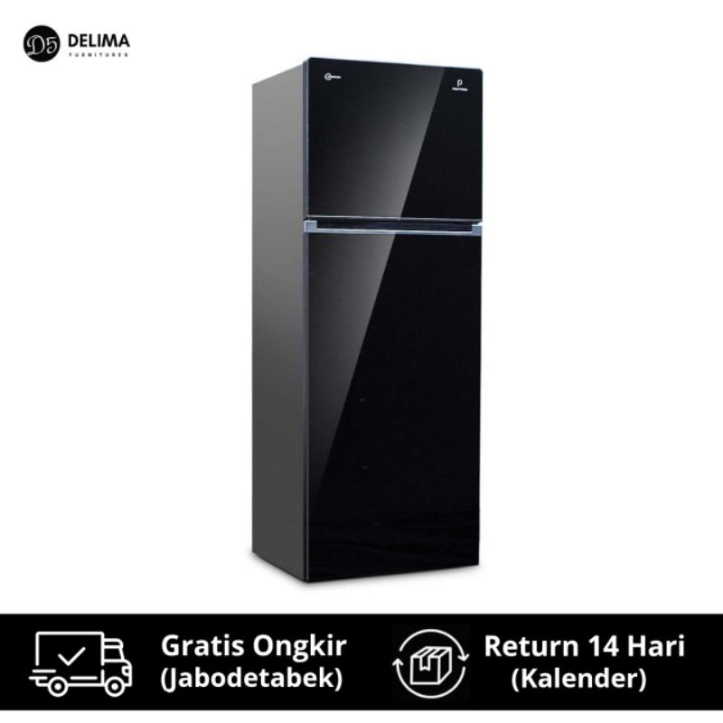 Jual Kulkas 2 Pintu Polytron Belleza Jumbo Inverter 260 Liter PRW 29VX ...