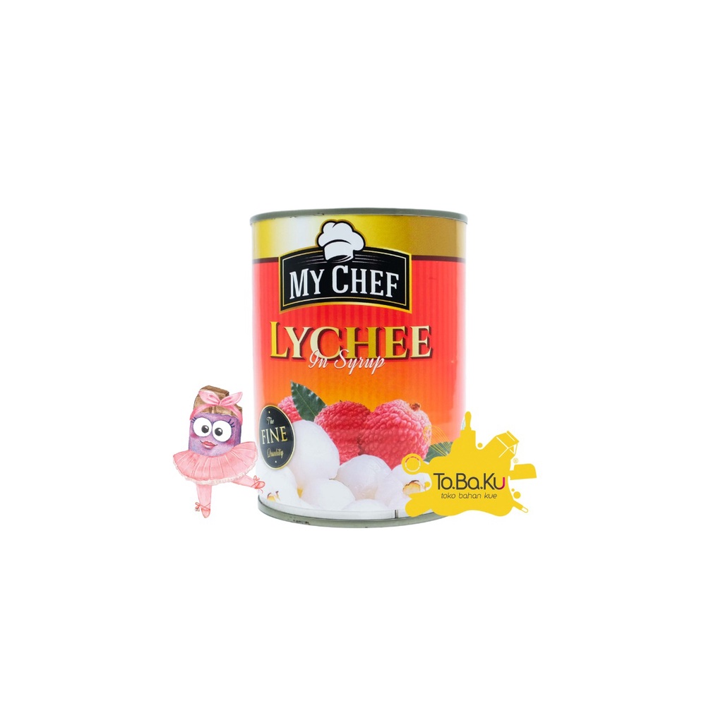 Jual My Chef Lychee Kaleng 565gr | Shopee Indonesia