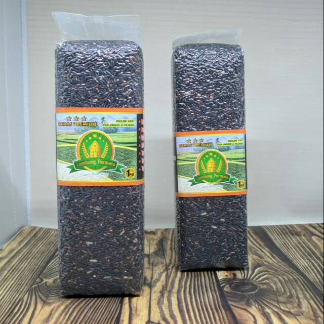 Jual BERAS HITAM - Beras Hitam Sehat Premium (kemasan vacuum 1kg ...