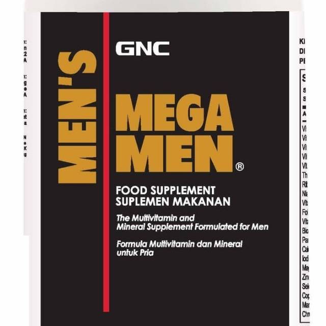 Jual GNC MEGA MEN (200 Tab) | Shopee Indonesia
