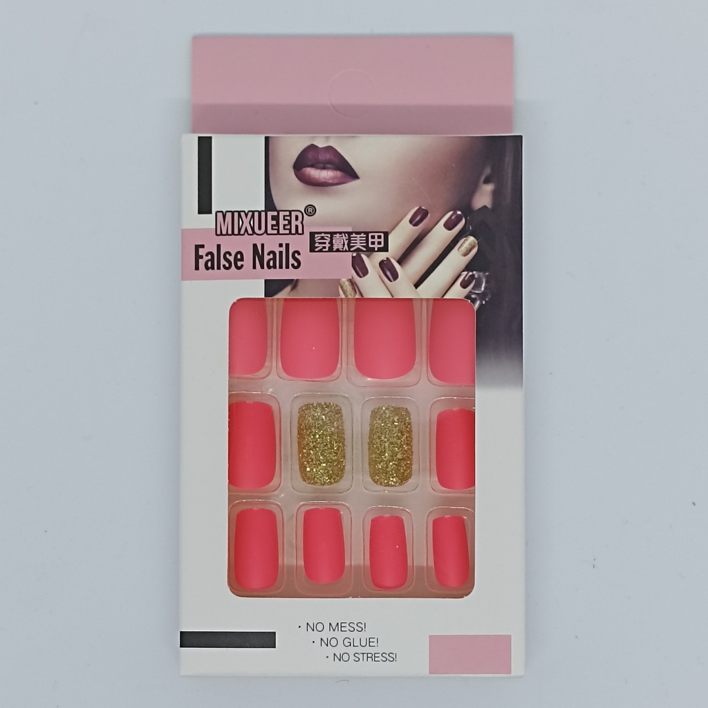 Jual Kuku Palsu Aesthetic / Kuku Kukuan Palsu / Fake Nails Art | Shopee ...