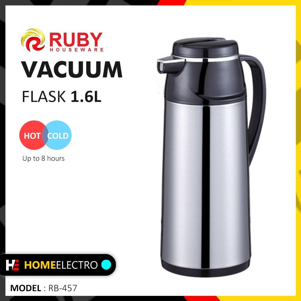 Jual RUBY RB-457 Vacuum Flask 1.6Lt [Panas & Dingin] | Shopee Indonesia