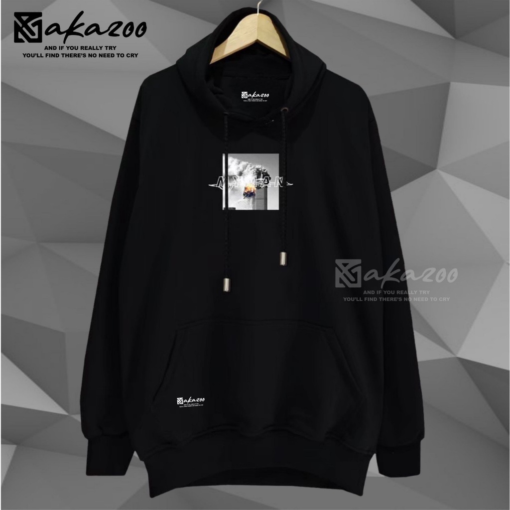 Jual sweater pria distro AKAZOO warna putih LOGO AKAZOO AUTHENTIK ...