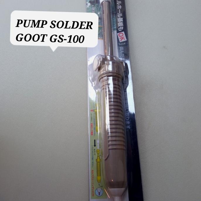 Jual Sedotan Timah Atraktor Pump Solder Goot Gs -100 | Shopee Indonesia