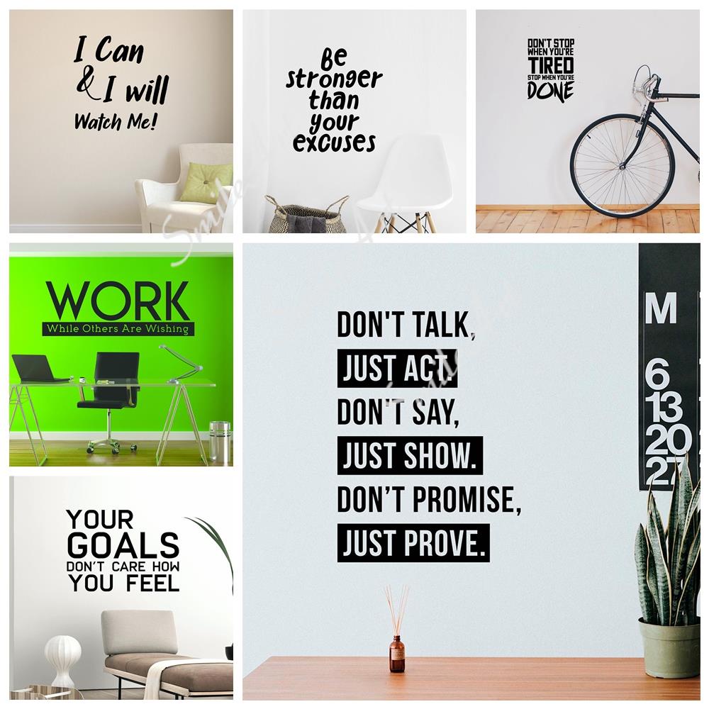 Jual Stiker Dinding Wall Sticker Team Work Quotes Kata Motivasi Office ...