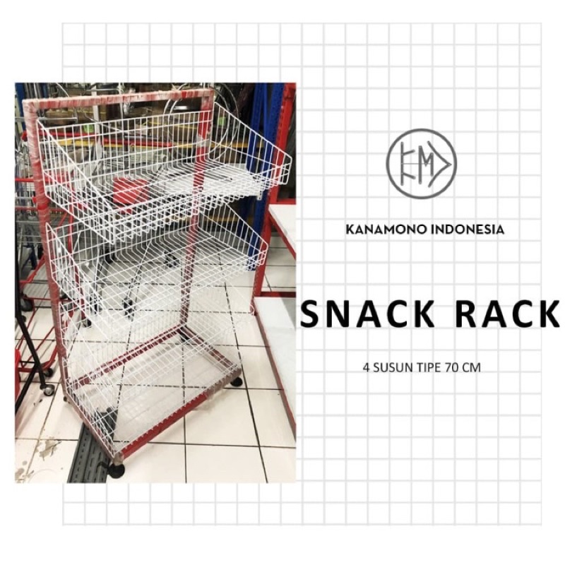 Jual Rak Snack- Rak Chiki 70 | Shopee Indonesia