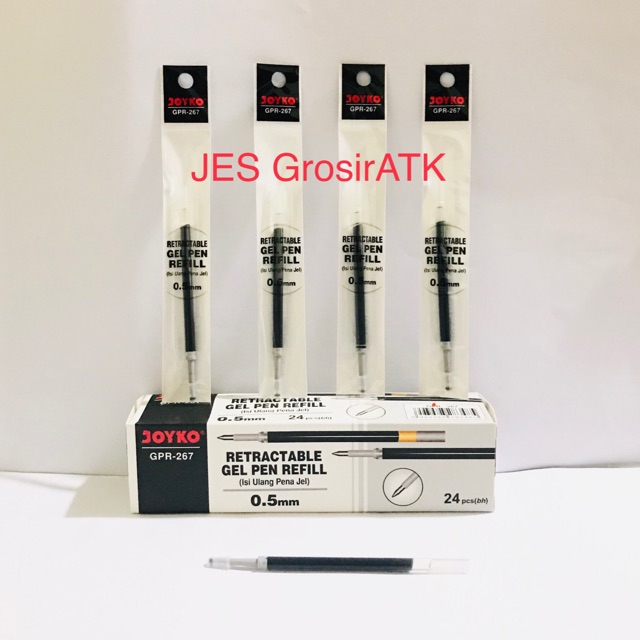 Jual Isi Pulpen Gel Joyko GPR-267 / Refill Pulpen Cetek [pcs] | Shopee ...