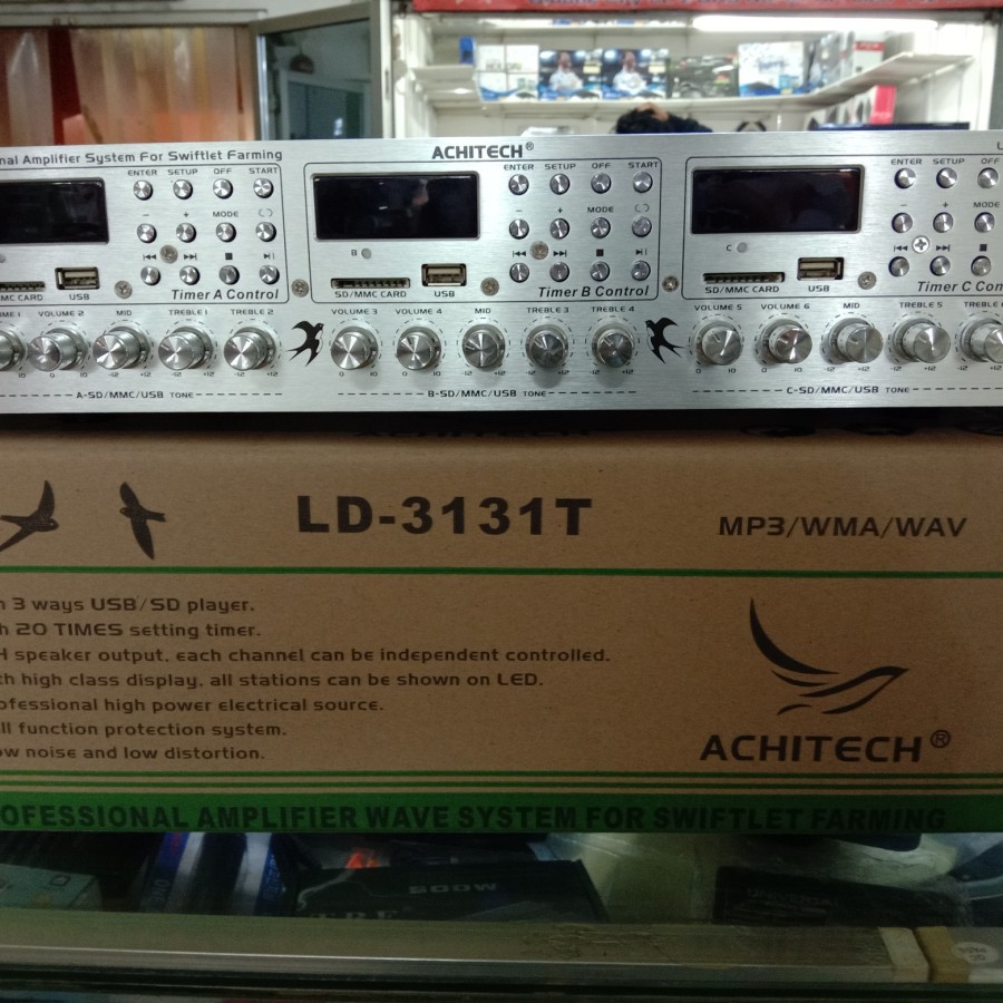 Jual AMPLIFIER WALET ACHITECH LD 3131T AMPLI ACHITECH LD 3131T | Shopee ...