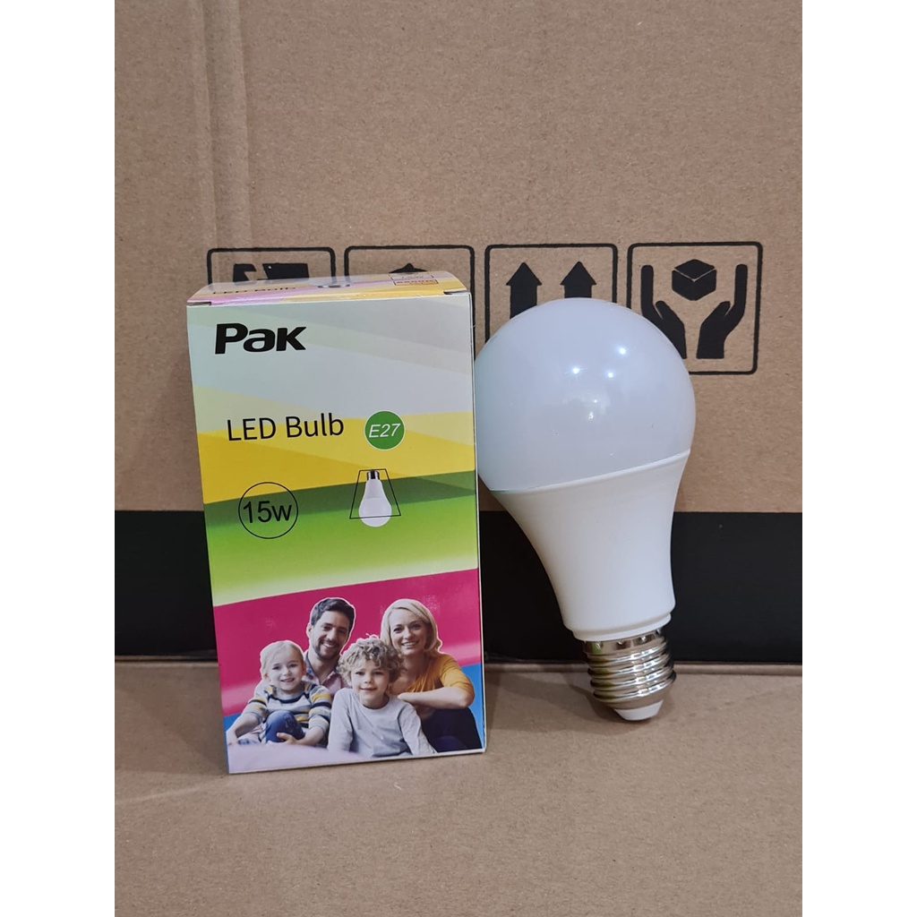 Jual PAK LAMPU LED BULB 15WATT COOL DAYLIGHT 6500K ORIGINAL SNI ...