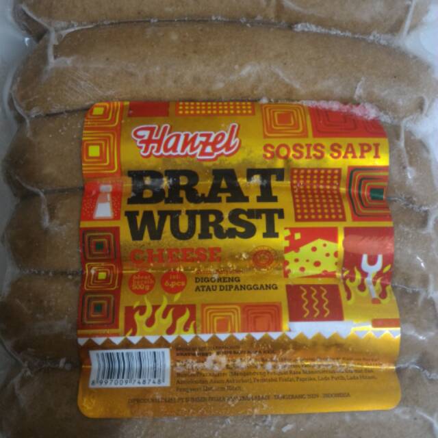 Jual Bratwurst Cheese Hanzel 500 gr | Shopee Indonesia