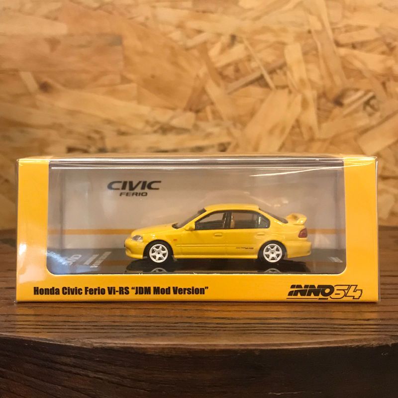 Jual INNO64 Honda Civic Ferio VI-RS JDM Mod Version yellow | Shopee ...