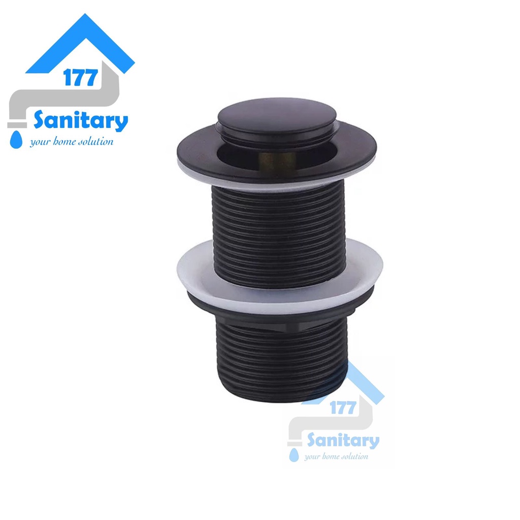 Jual Afur wastafel tekan Stainless HITAM -Kepala Hed sifon avur apur ...