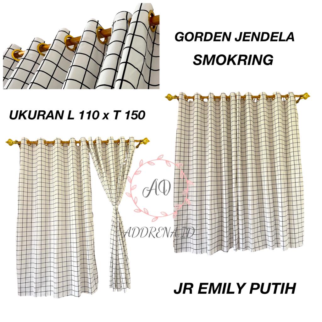 Jual GORDEN JENDELA TINGGI 150 CM LEBAR 110 CM MENGGUNAKAN 10 LUBANG ...