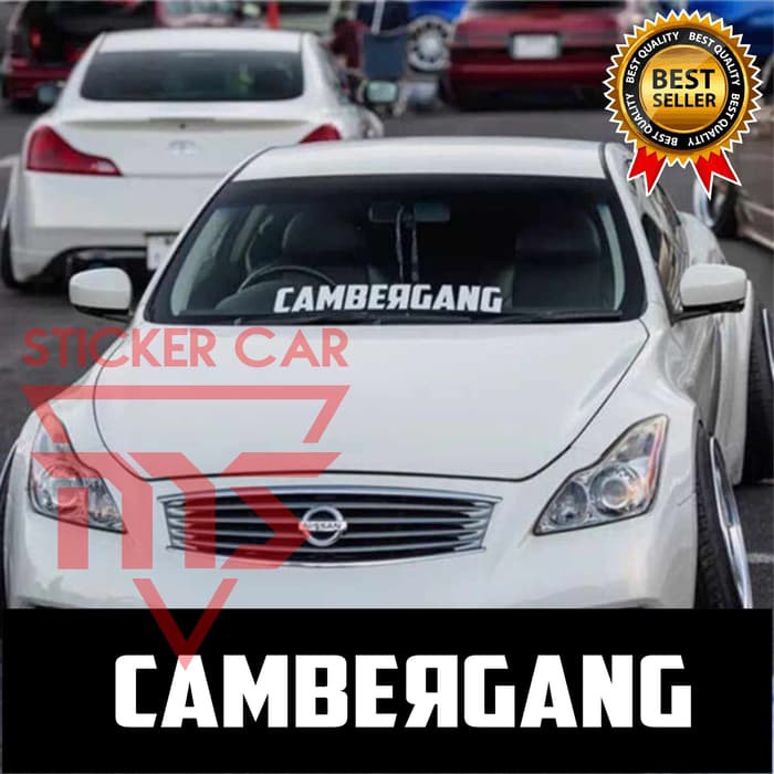 Jual STIKER STICKER kaca mobilJDM CAMBERGANG | Shopee Indonesia
