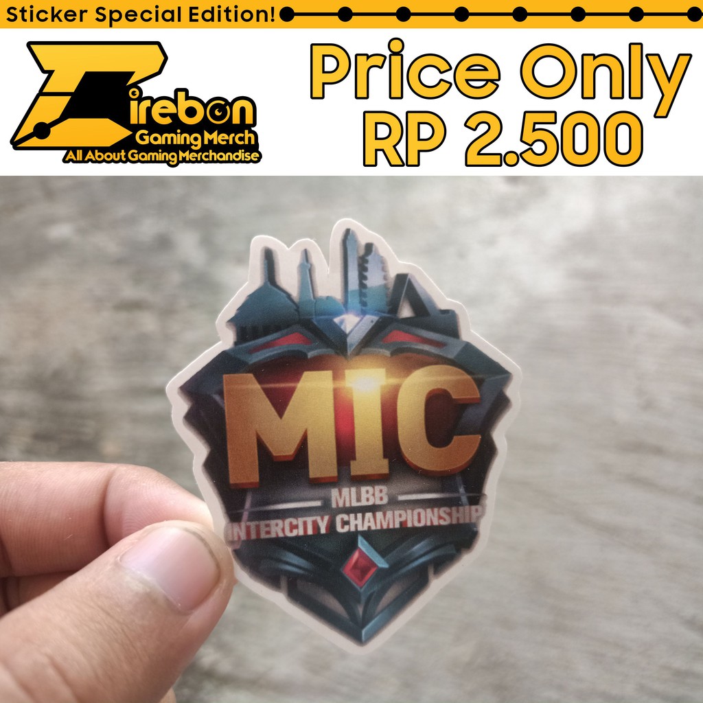Jual Sticker Stiker MIC MLBB | Shopee Indonesia