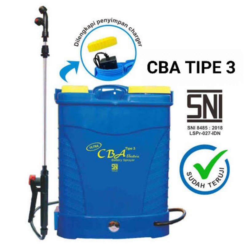 Jual Tangki Elektrik ULTRA CBA 16L Battery Sprayer TIPE 3 dan TIPE 4 ...