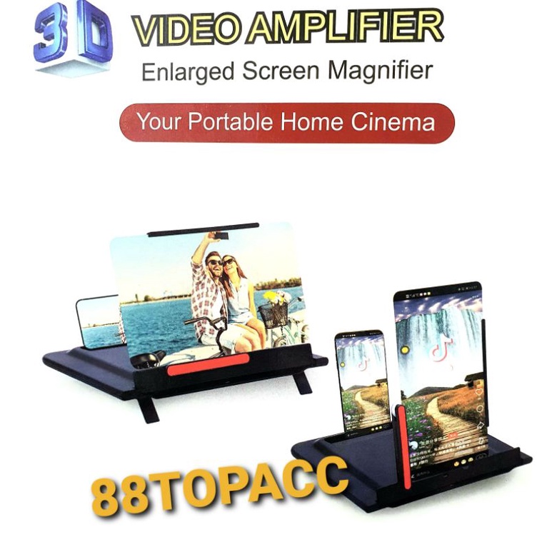 Jual Kaca Pembesar Layar Hp 2 Fungsi 12 inch / Enlarge Screen Magnifier ...