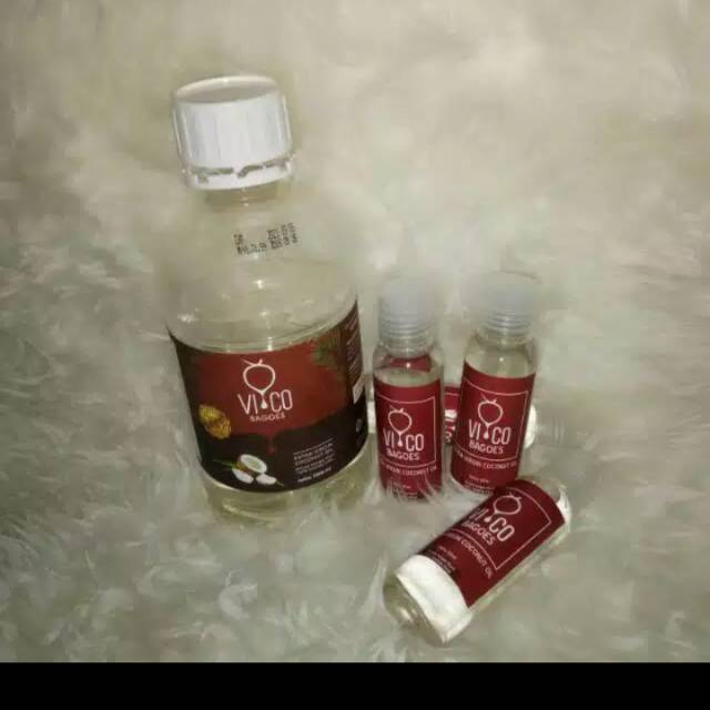 Jual vco vico bagoes 250ml kemasan share jar/extra virgin coconut oil ...