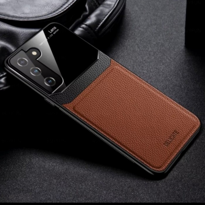 Jual CASE SAMSUNG GALAXY S23 FE / S21 FE S21FE SUND LEATHER SOFT HARD ...