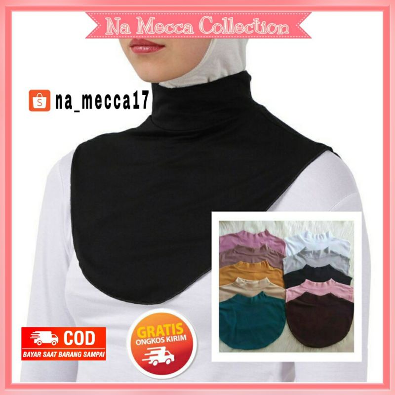 Jual Manset Leher Penutup Dada Inner Hijabers Toga Bahan Kaos Spandex ...