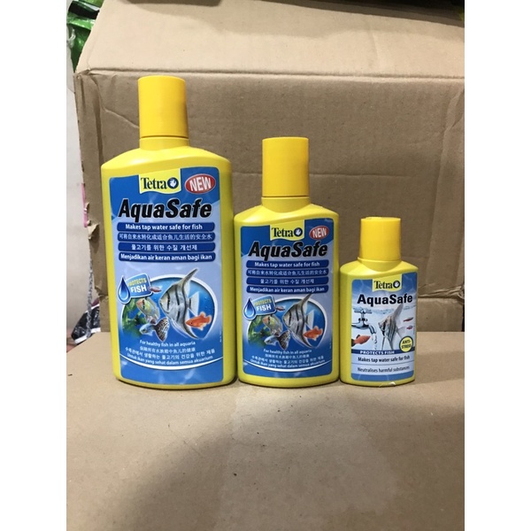 Jual Tetra Aquasafe 500ml 250ml 100ml | Shopee Indonesia