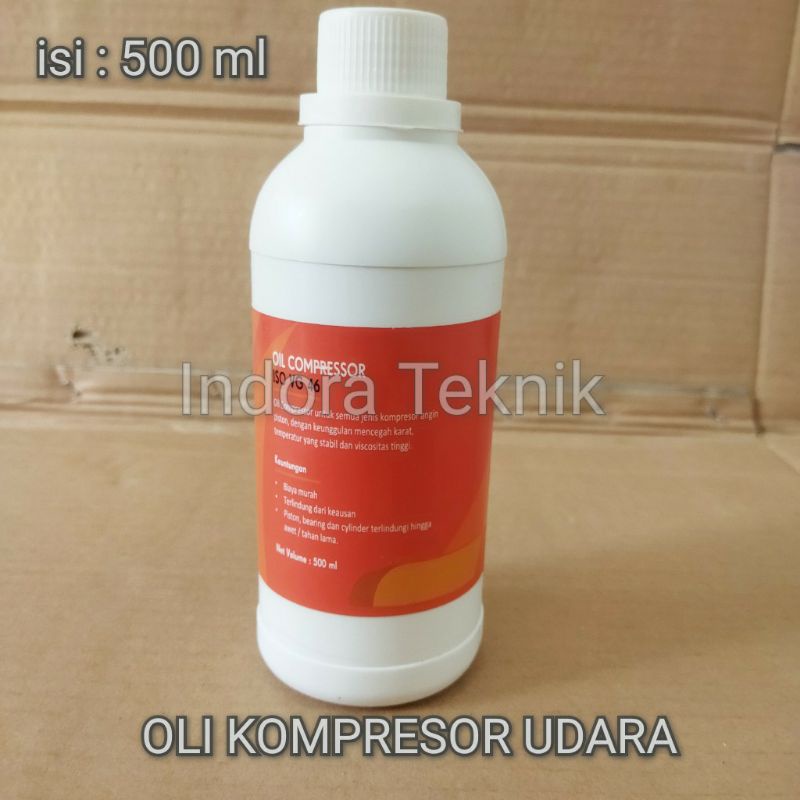 Jual Oli Kompresor Udara - 500 ml - Air Compressor Oil - Pelumas ...