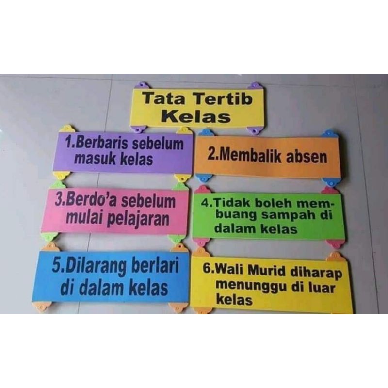Jual Tata tertib kelas spon | Shopee Indonesia