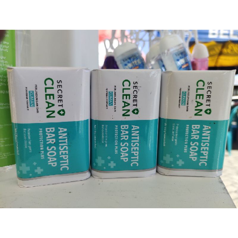 Jual secret clean bar soap antiseptic | Shopee Indonesia