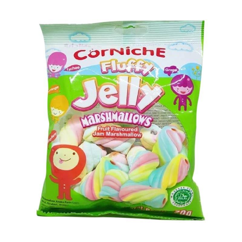 Jual CORNICHE Marshmallow Fluffy Jelly Permen 70gr / Marshmellows ...