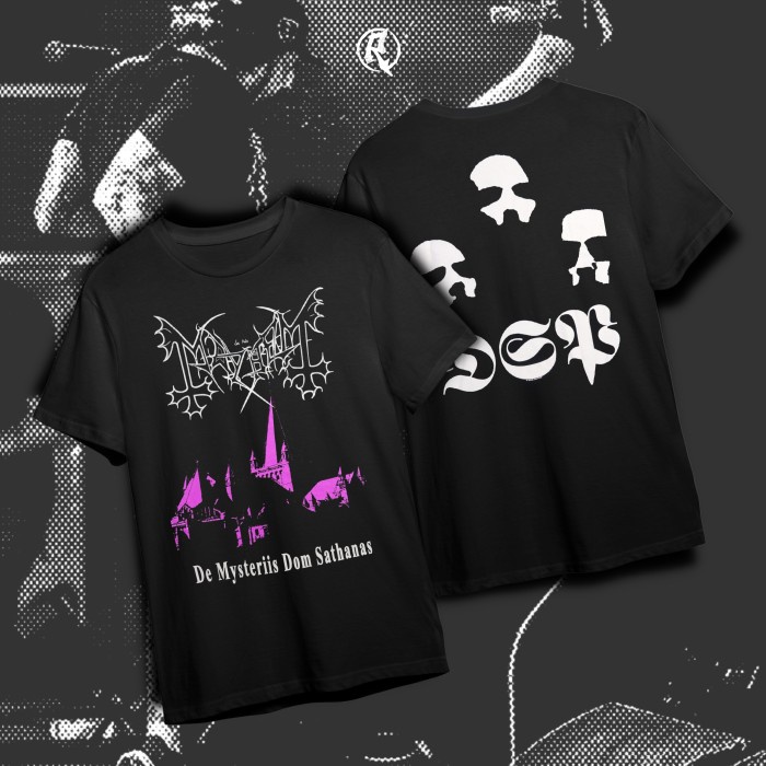 Jual KAOS BAND MAYHEM - DE MYSTERIIS DOM SATHANAS/SILHOUETTE | Shopee ...