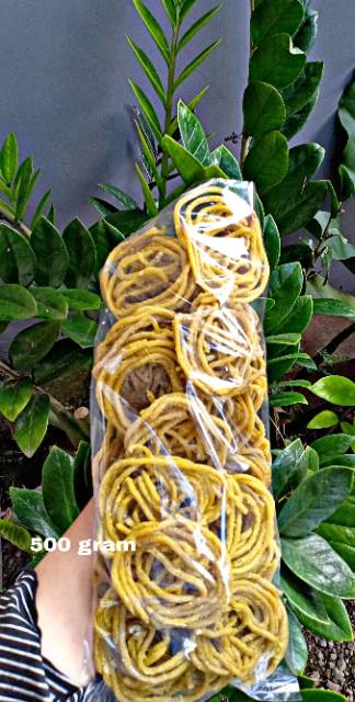 Jual Termurah Snack Jadul Kerupuk Mie Kuning Bantat Gobras Bulat Gurih Dengan Variasi Baso ...