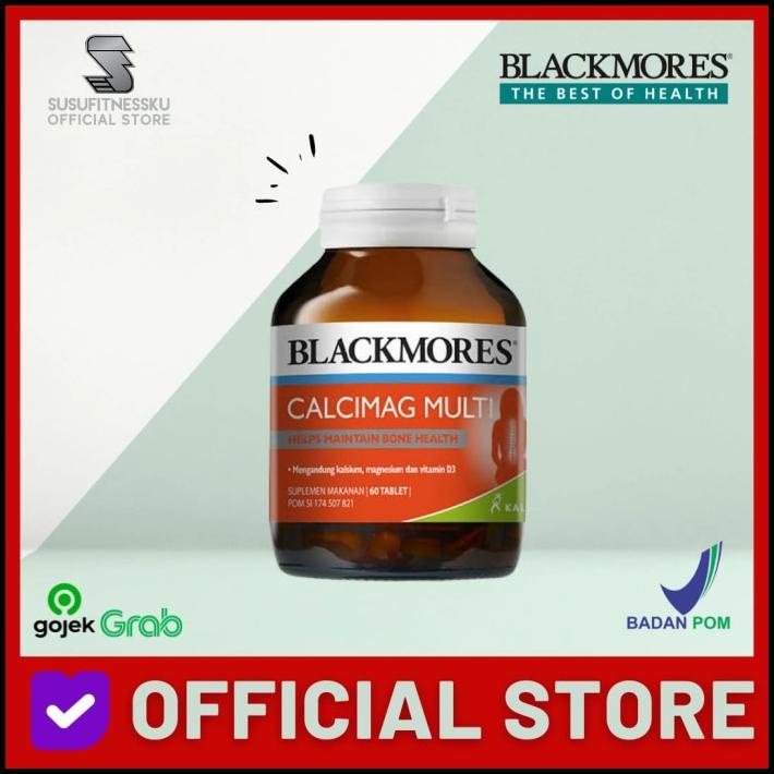 Jual Blackmores Calcimag Multi 60 Tablet Calcium Magnesium D3 | Shopee Indonesia