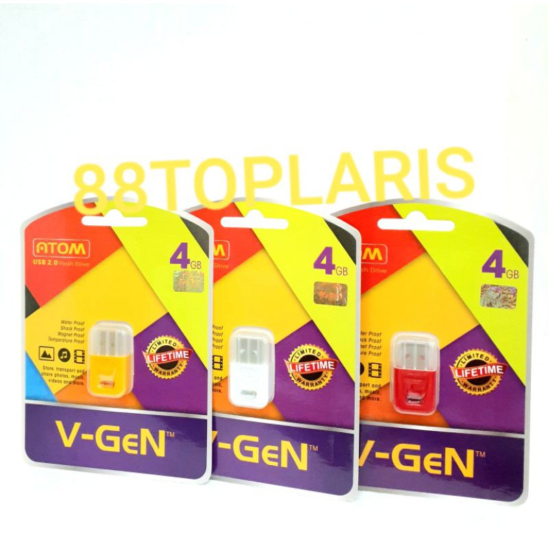 Jual Flashdisk Vgen 4GB 8GB 16GB 32GB 64GB / USB Flash Disk V-Gen ...