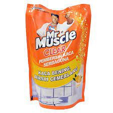 Jual MR MUSCLE CLEAR LEMON REFILL 440ML | Shopee Indonesia
