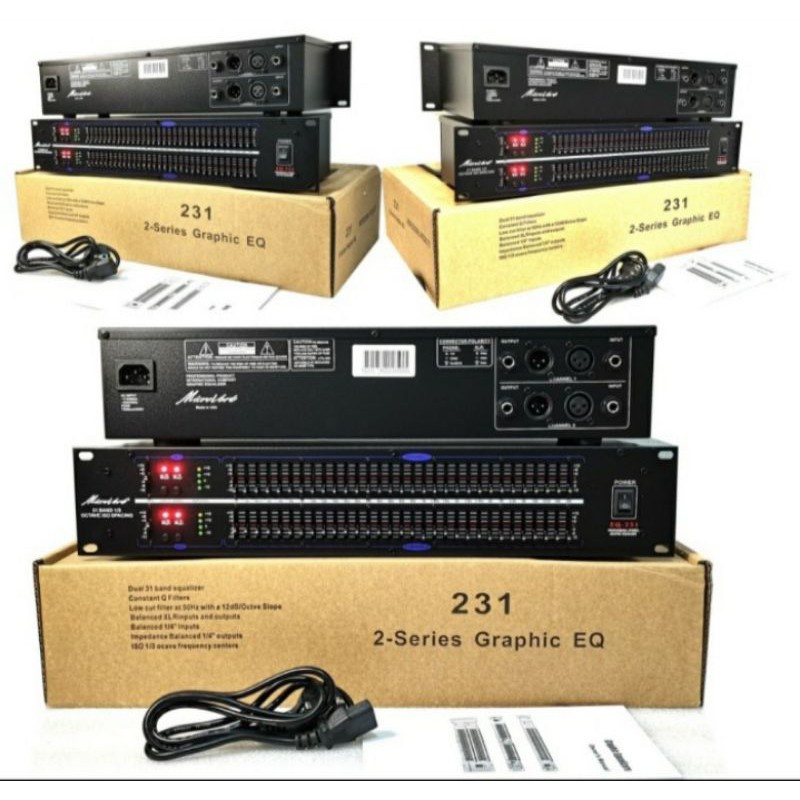 Jual equaliser MICROVERB EQ 231 original | Shopee Indonesia
