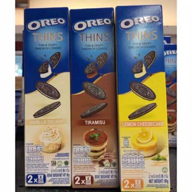 Jual Oreo Thins 95g/ 3 pcs | Shopee Indonesia