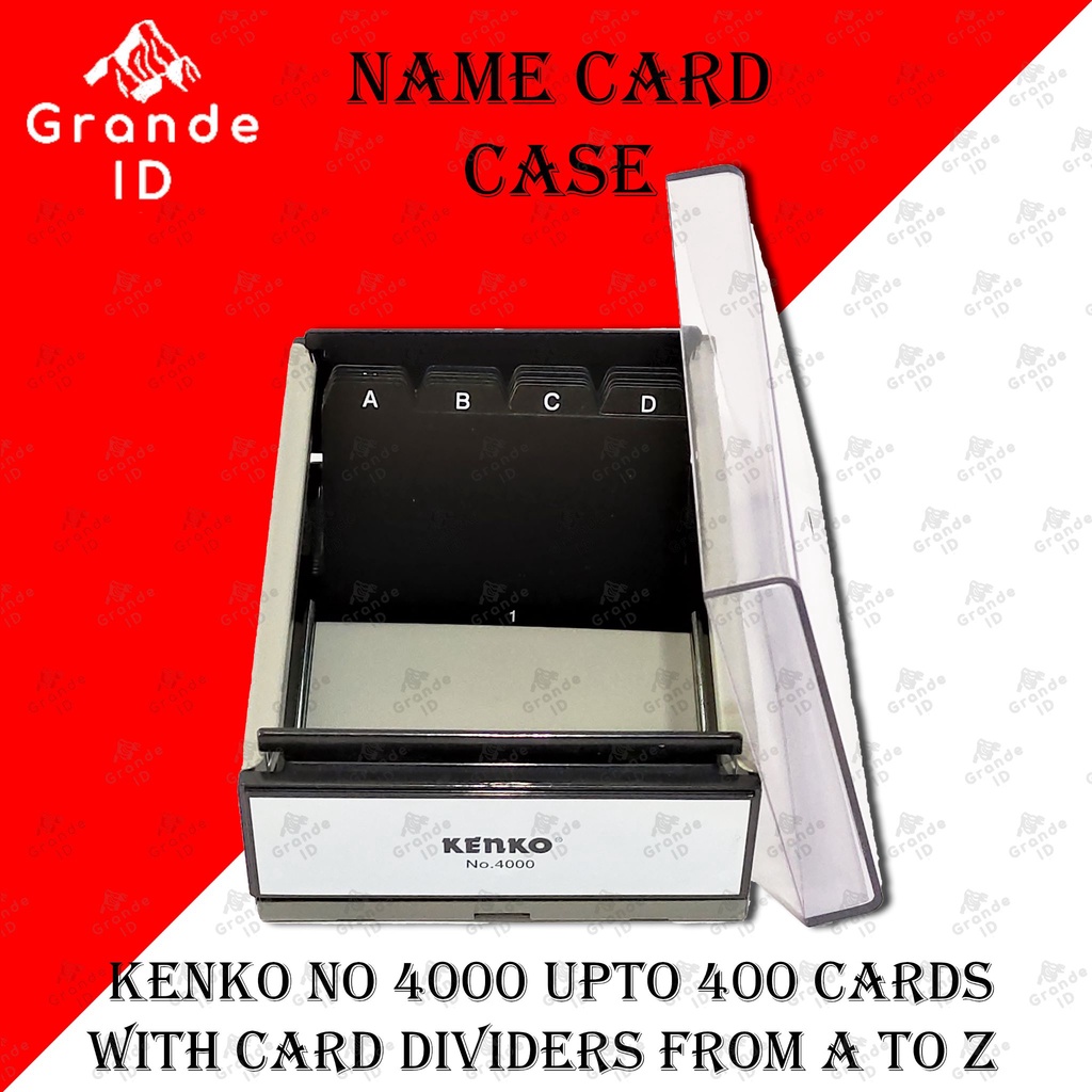 Jual KOTAK KARTU NAMA KENKO NO 4000 NAME CARD CASE BOX | Shopee Indonesia