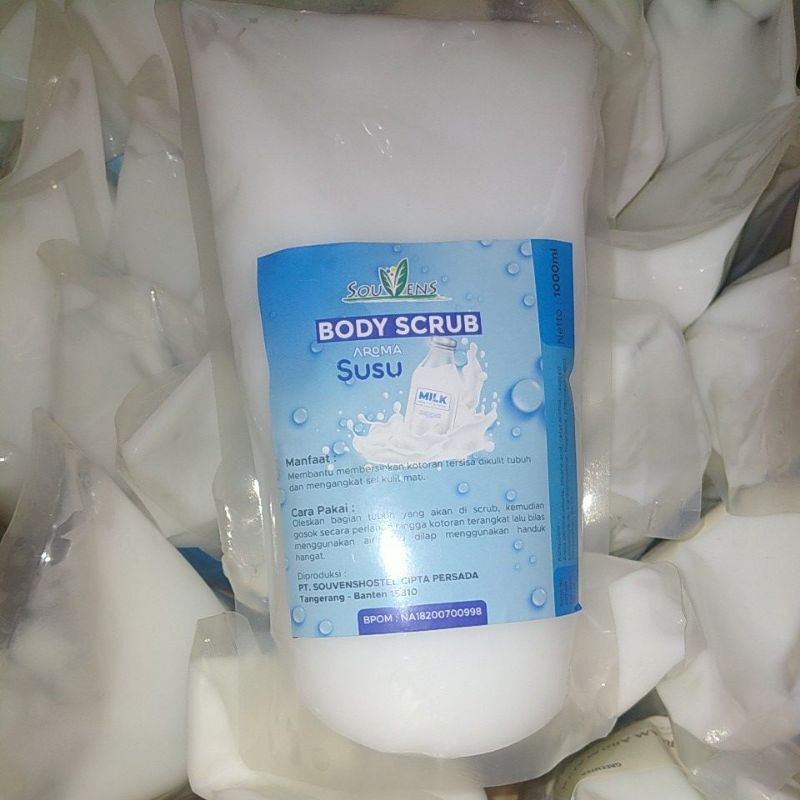 Jual Souvens Body Scrub / Lulur Aromatic Susu ukuran 1 kg | Shopee ...