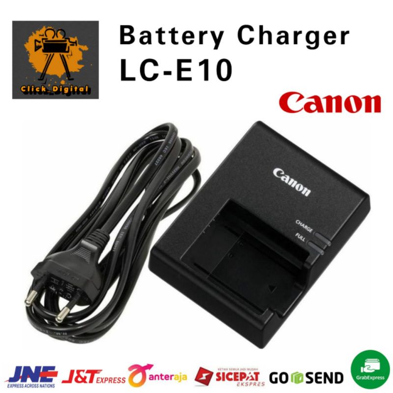Jual Charger Canon LC-E10 LC-E10E LC-E10C For Baterai Canon LP-E10 ...