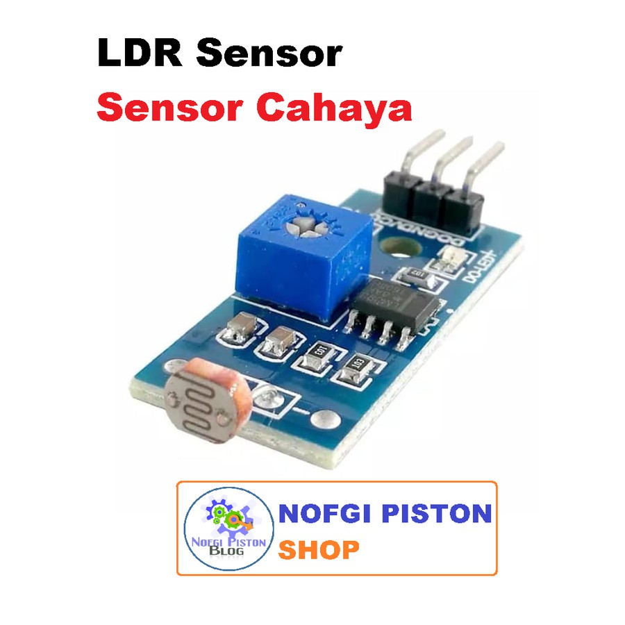 Jual LDR Sensor Module Light Sensor Modul Sensor Cahaya Sensor Sinar ...
