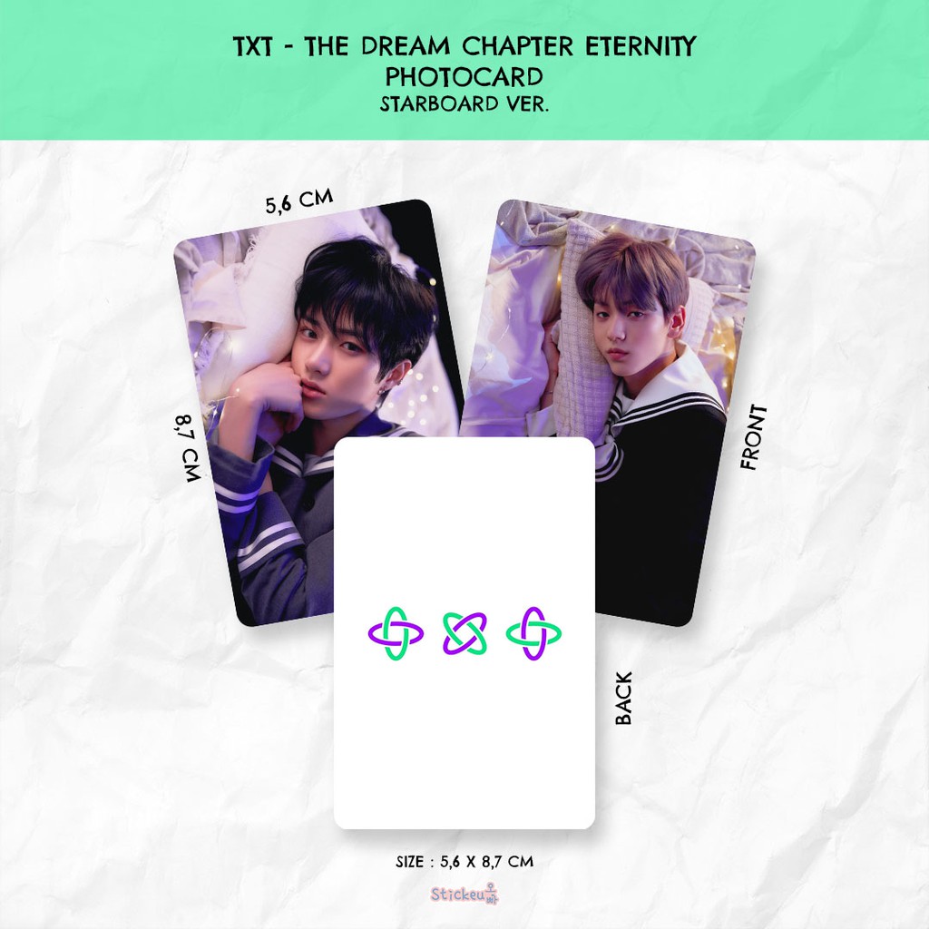 Jual Photocard TXT The Dream Chapter Eternity (Starboard Ver.) | Shopee ...