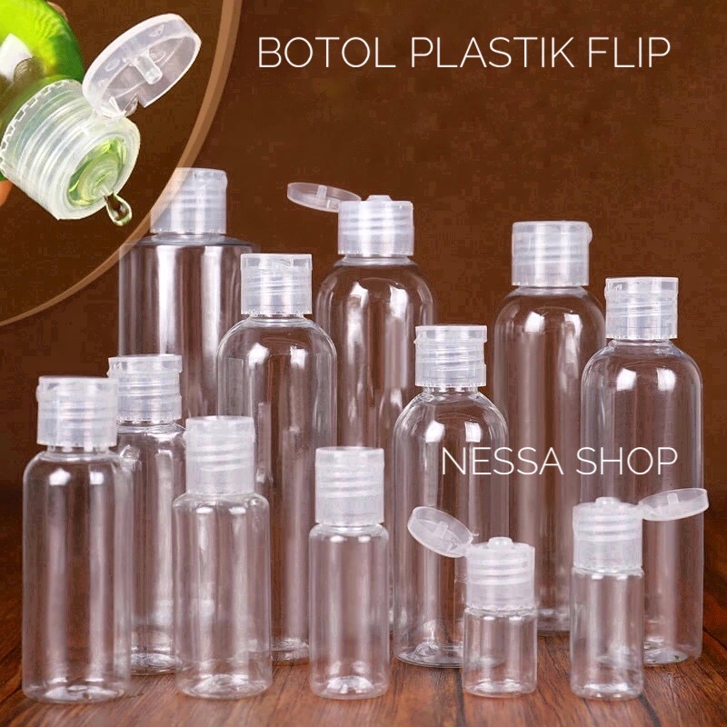 Jual Botol Travel FLIP Plastik | Shopee Indonesia