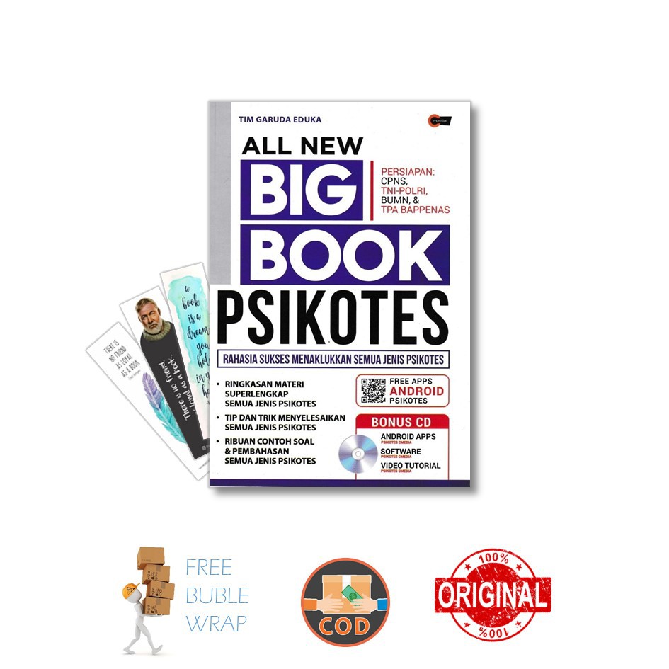 Jual Buku All New Big Book Psikotes Plus CD (C-Media) | Shopee Indonesia Jual Buku All New Big Book Psikotes Plus CD (C-Media) | Shopee Indonesia